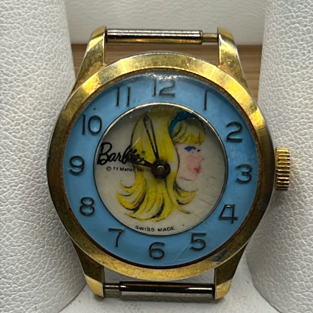 1971 Mattel Barbie Manual Wind-Up Watch - Gem